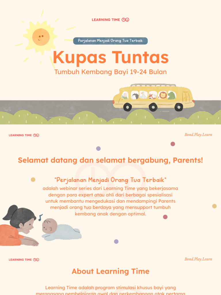 Milestone Perkembangan Bayi 19 Bulan | PDF