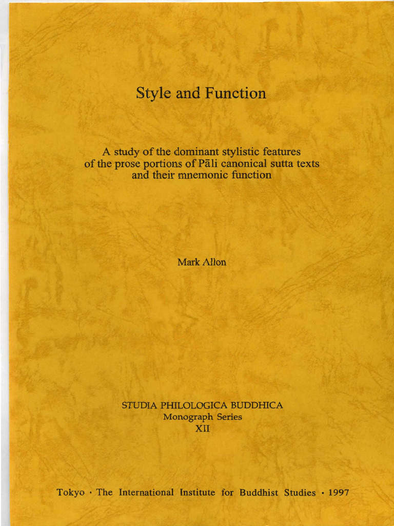 Mark Allon - Style and function_ a study of the dominant stylistic ...