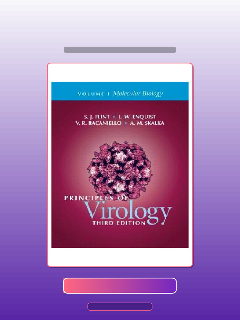 Principles of Virology 3rd Edition eBook and TestBank Bundle Official ...