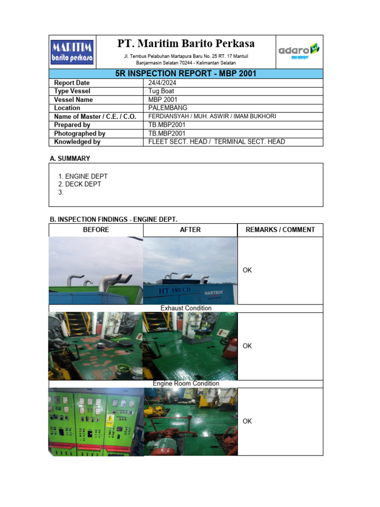 MBP 2001 (Form 5r) April 2024 | PDF