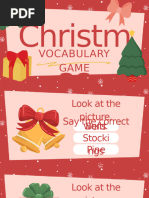 Christmas Gibberish Game Instructions | PDF | Foreign Language Studies