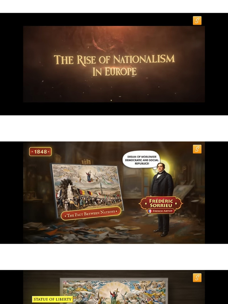 The Rise of Nationalism in Europe Class 10 | PDF