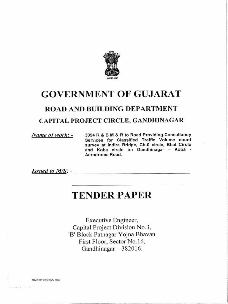 File No.1 E-TENDERING NOTICE | PDF