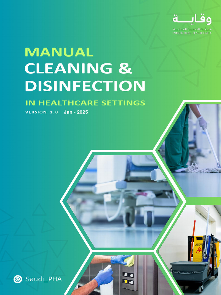 Manual Cleaning & Disinfection Guidelines | PDF | Disinfectant ...