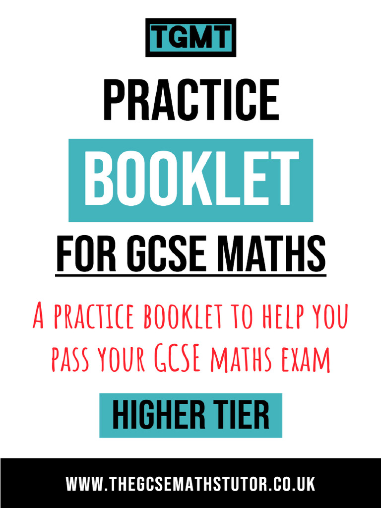 Set 4 Practice Booklet 2 Higher Calculator | PDF | Area | Volume