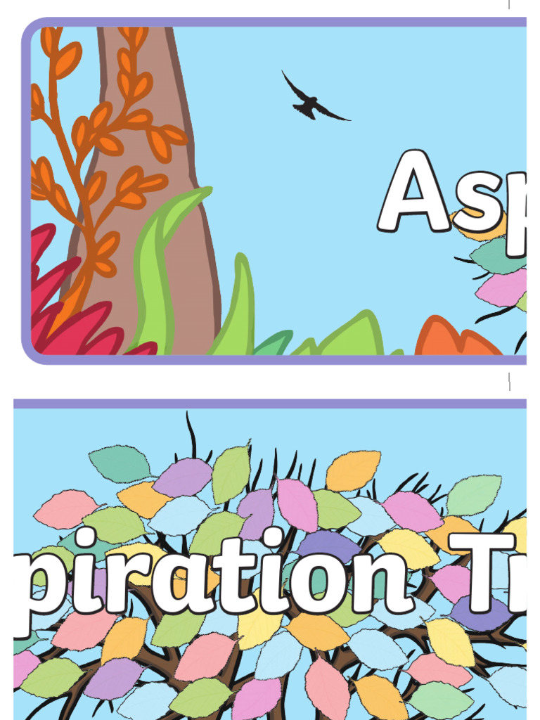 Aspiration Tree Banner | PDF