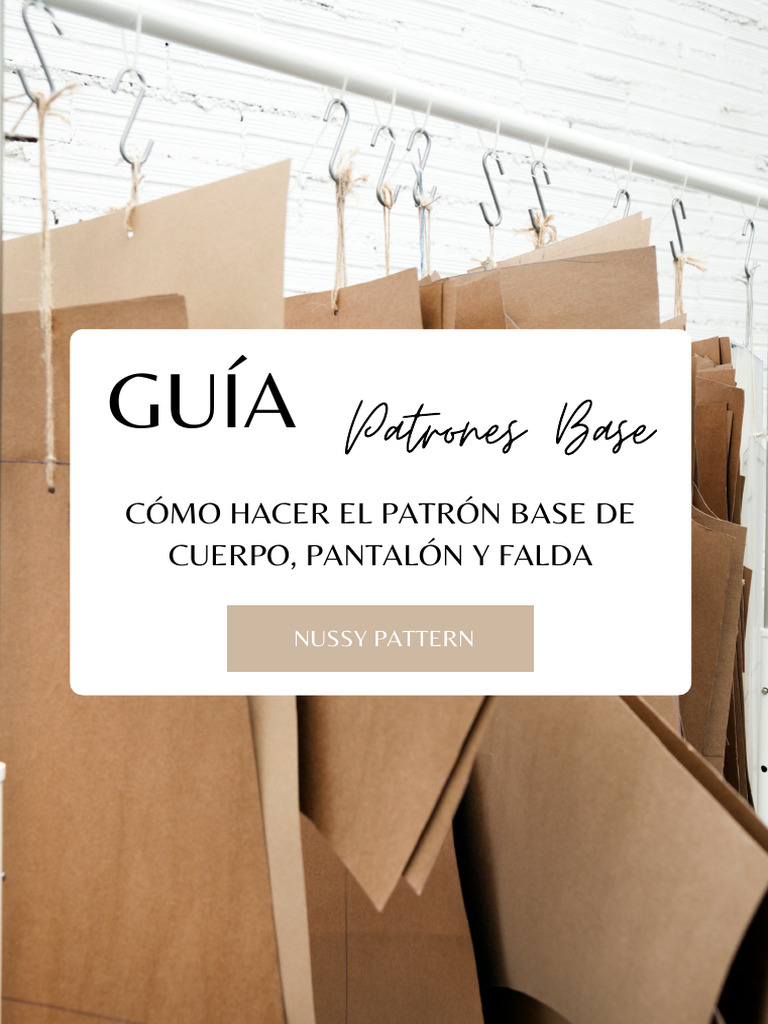 Guía de Patrones Base para Ropa | PDF