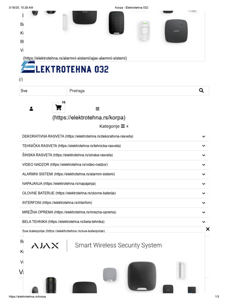 Ponuda 2 Kamere 2025 | PDF