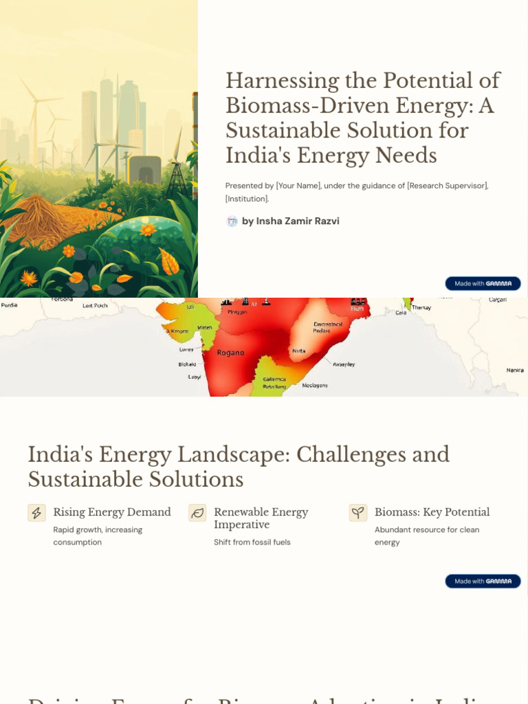 Harnessing The Potential of Biomass Driven Energy A Sustainable ...