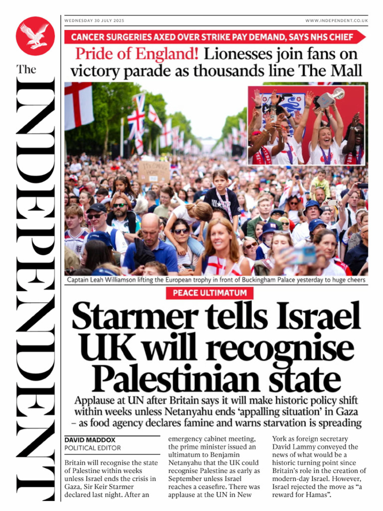 The Independent - 30 July | PDF