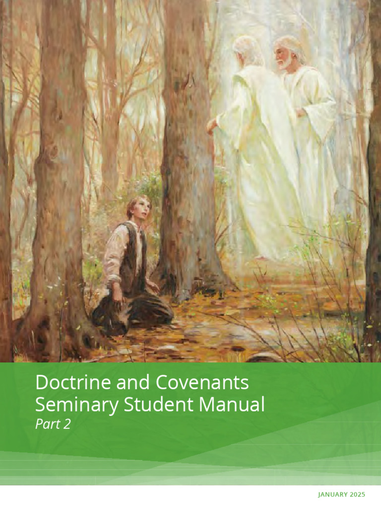 2025 Seminary Student Manual: D&C | PDF | Jesus | Mormonism