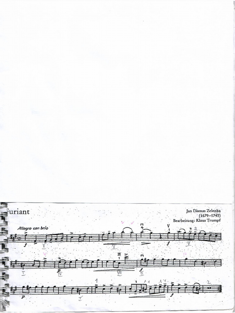 J.D.zelenka - Furiant - Kontrabas-1 | PDF