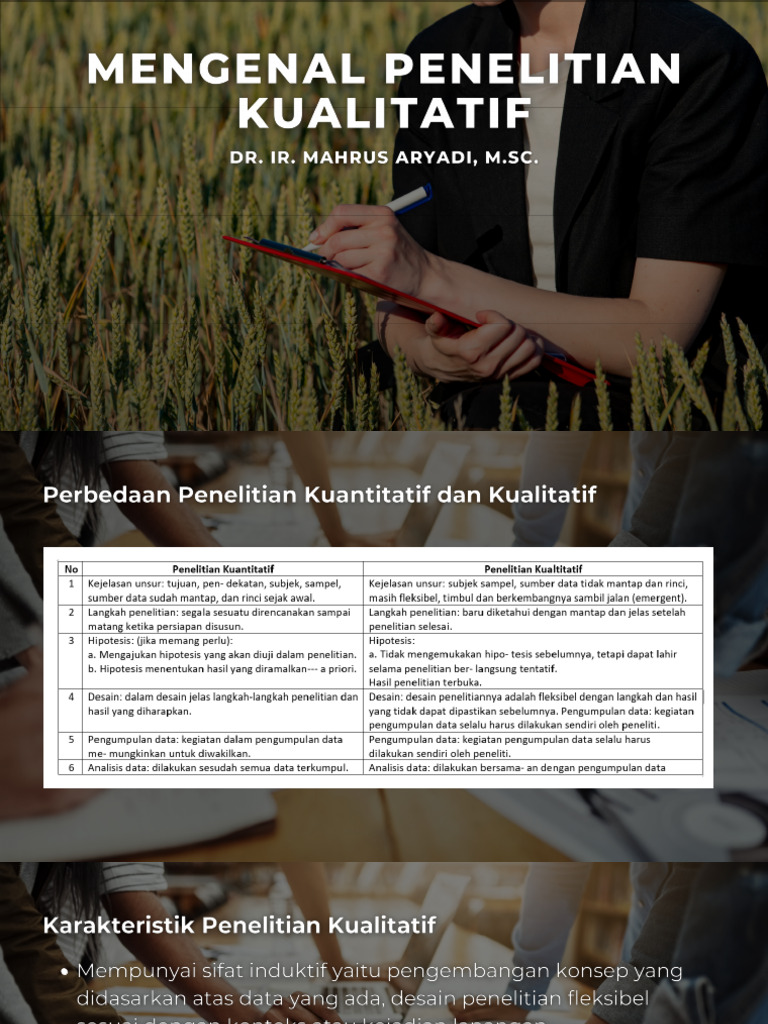 Soshut 4 Mahrus Kualitatif | PDF