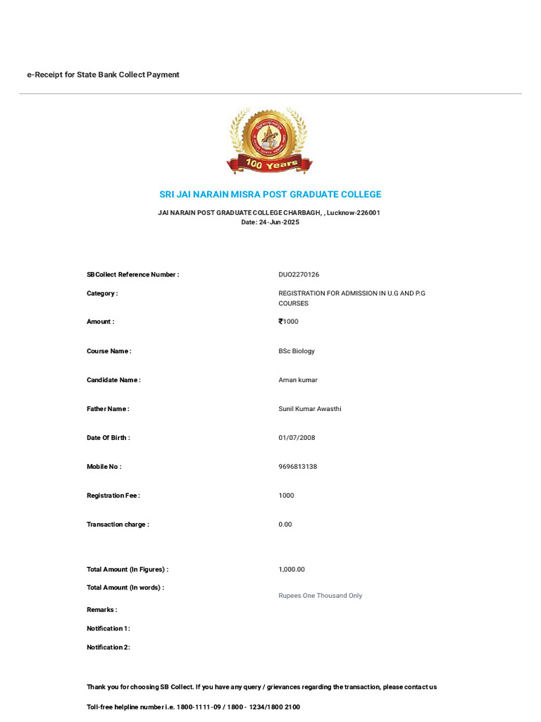 SB Collect KKC | PDF