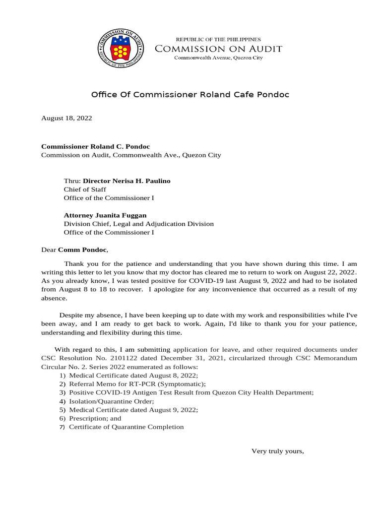 Return to Work After COVID-19 Absence | PDF