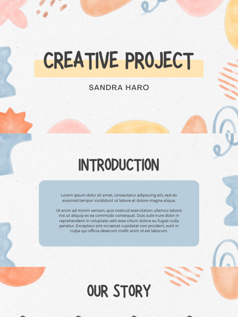 Colorful Watercolor Creative Project Presentation - 20250730 - 194815 ...