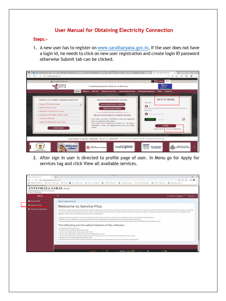 How to Apply for Electricity Connection | PDF