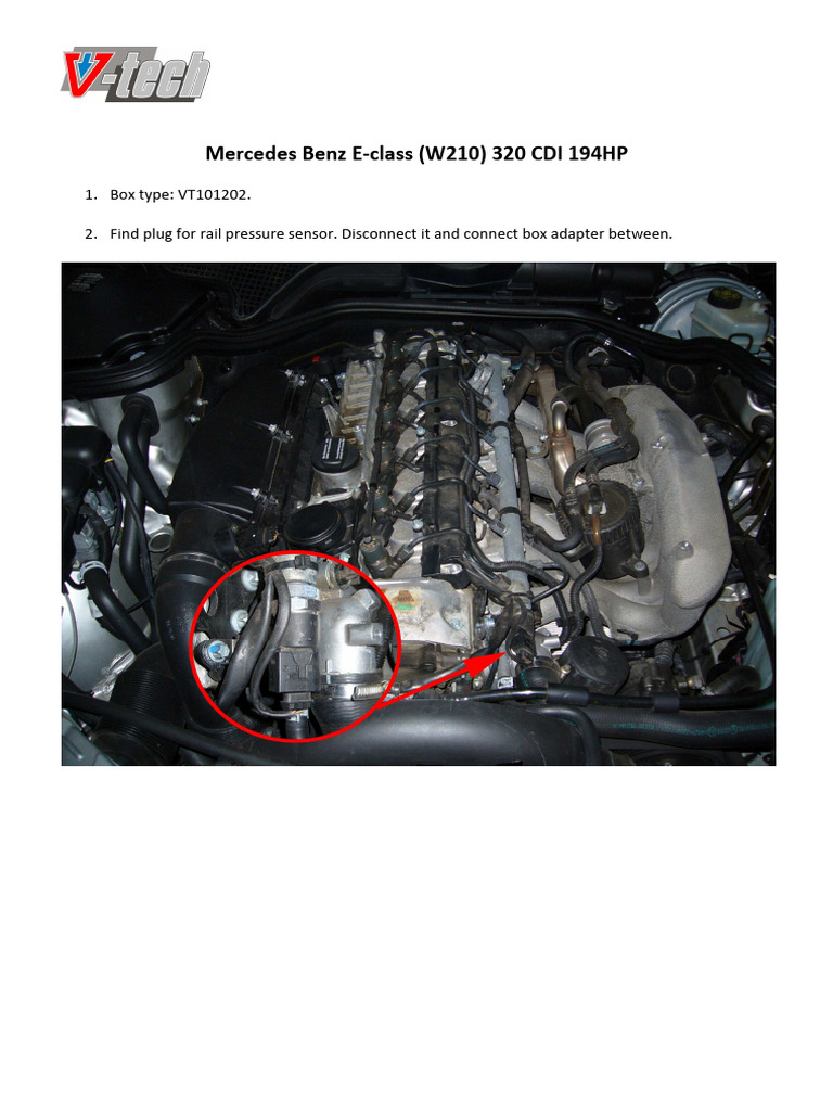 Mercedes Benz E-Class (W210) 320 CDI 194HP | PDF