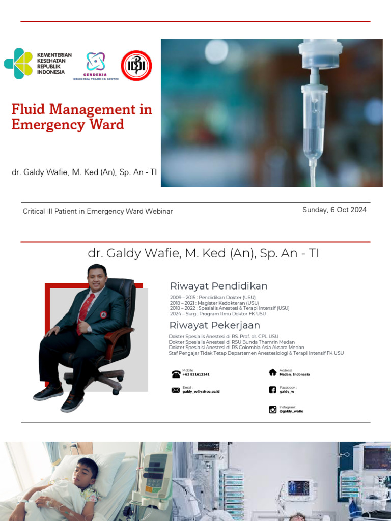 Fluid Management in Emergency Care | PDF | Medical Specialties ...