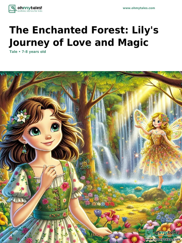 The Enchanted Forest Lilys Journey of Love and Magic | PDF