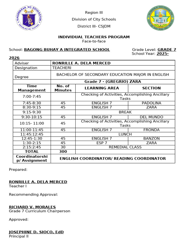Teachers Program 2025-2026 Overview | PDF | Republic | Southeast Asia