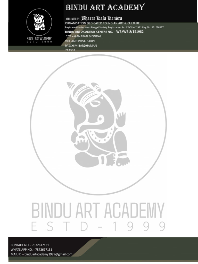 Bindu Art Academy Pad | PDF
