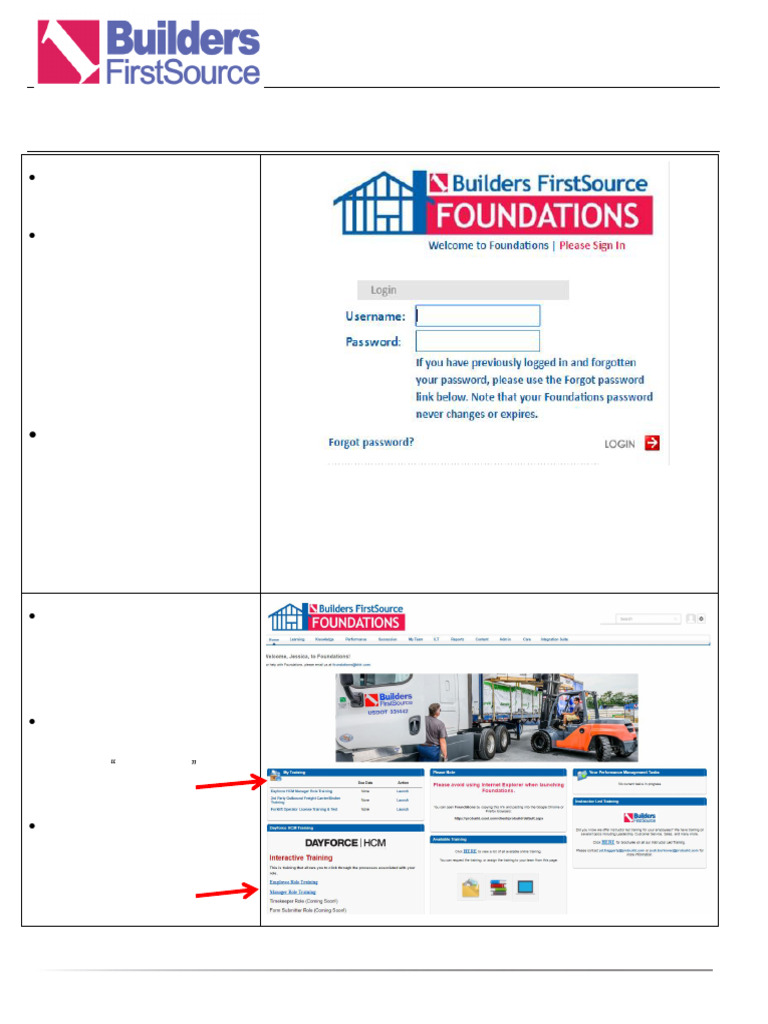 Dayforce Training Login Guide | PDF