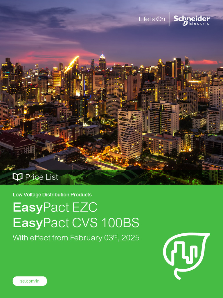 EasyPact EZC Pricelist | PDF | Electric Power | Electricity