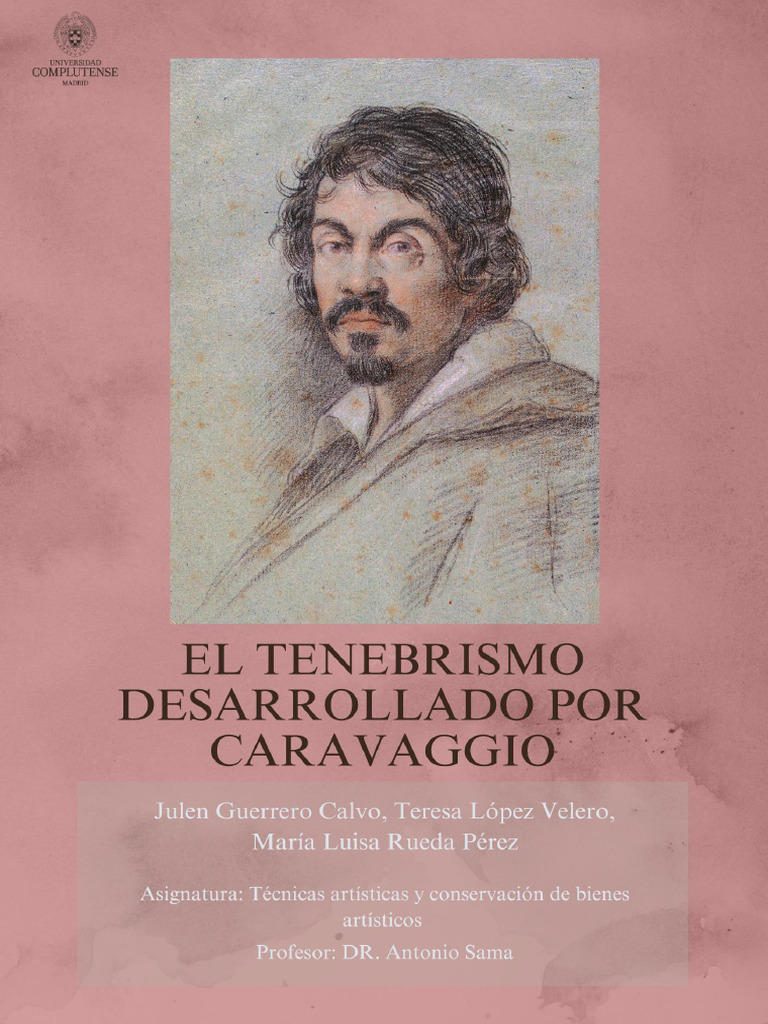 El Tenebrismo en Caravaggio | PDF | Pinturas | Perspectiva (Gráfica)