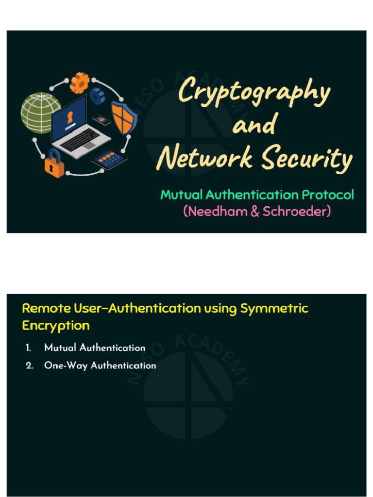 Authentication Protocol | PDF