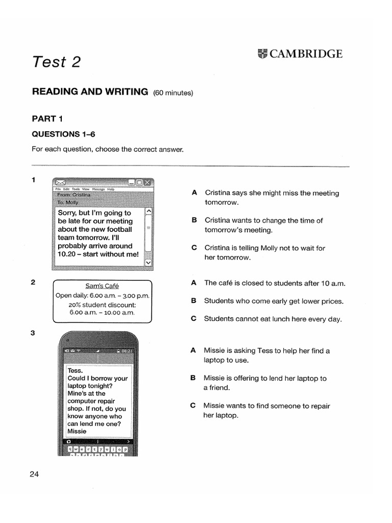Ket Test 2 | PDF