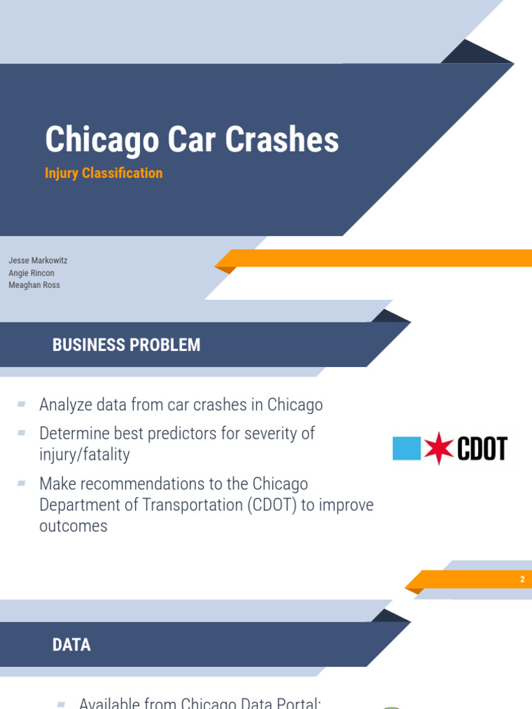 Chicago Car Crash Injury Analysis | PDF | Traffic Collision | Transport