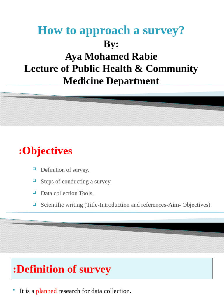 How To Approach A Survey Research Project-2 1 | PDF | Hypothesis