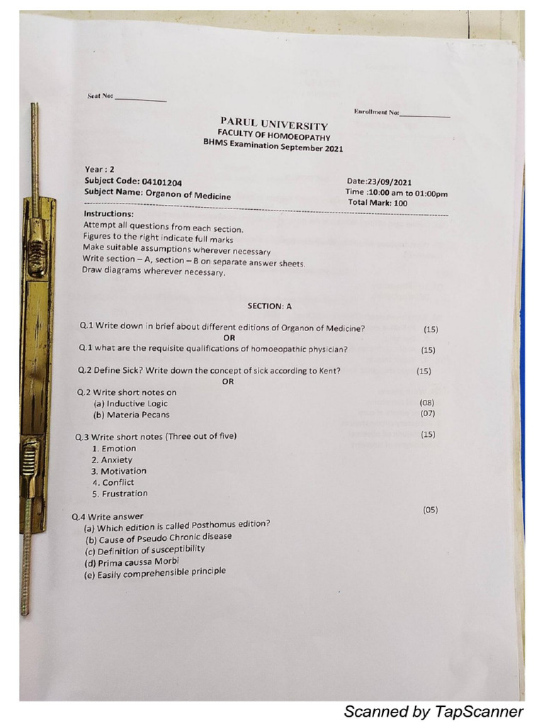 Organon Full Paper Set | PDF