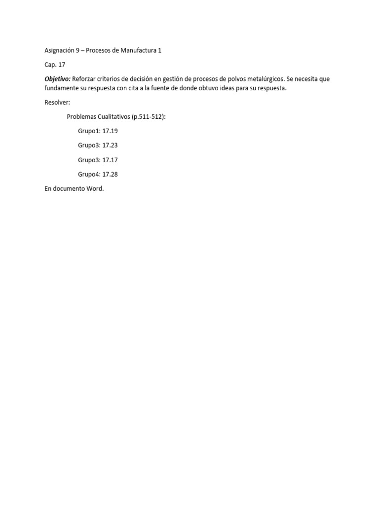 Asignación9 Cap17 ProblemasCualitativos | PDF