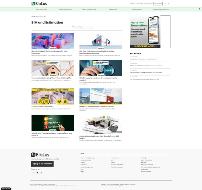 BIM and Estimation - BibLus | PDF | Building Information Modeling | Information Science