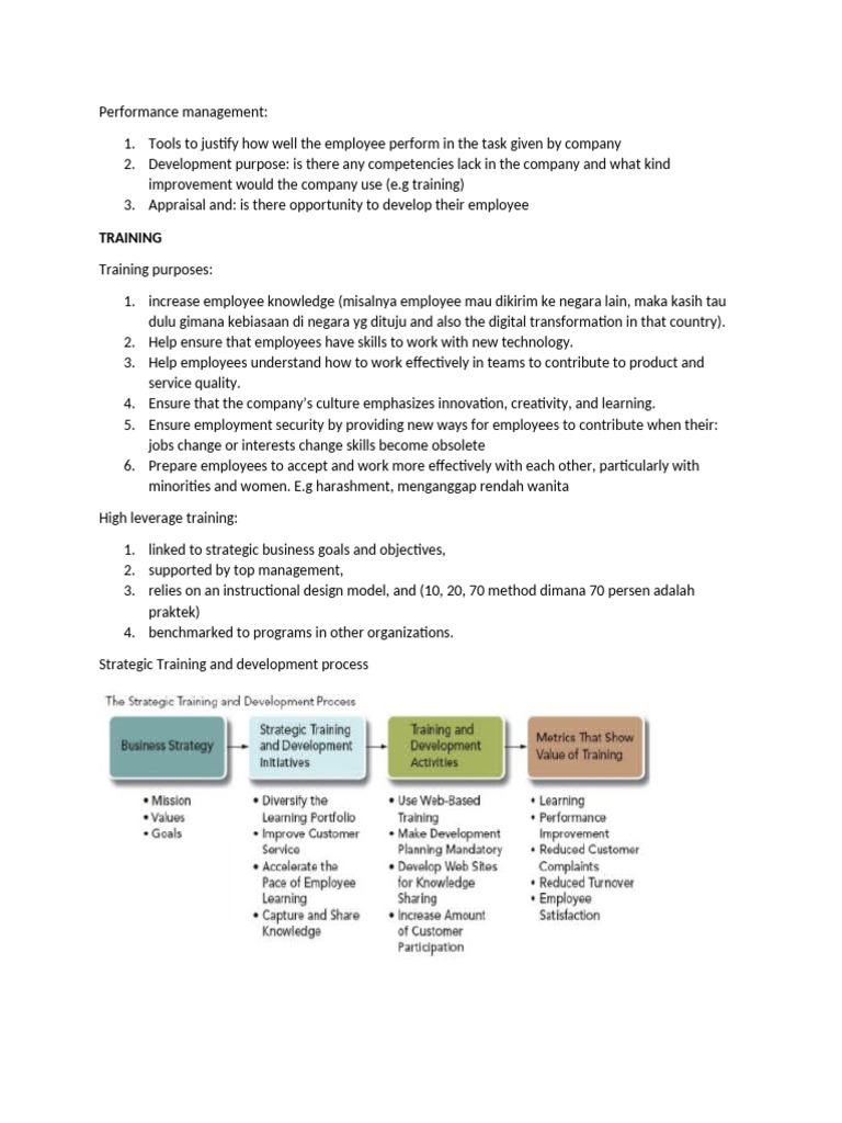 Effective Employee Performance Training | PDF