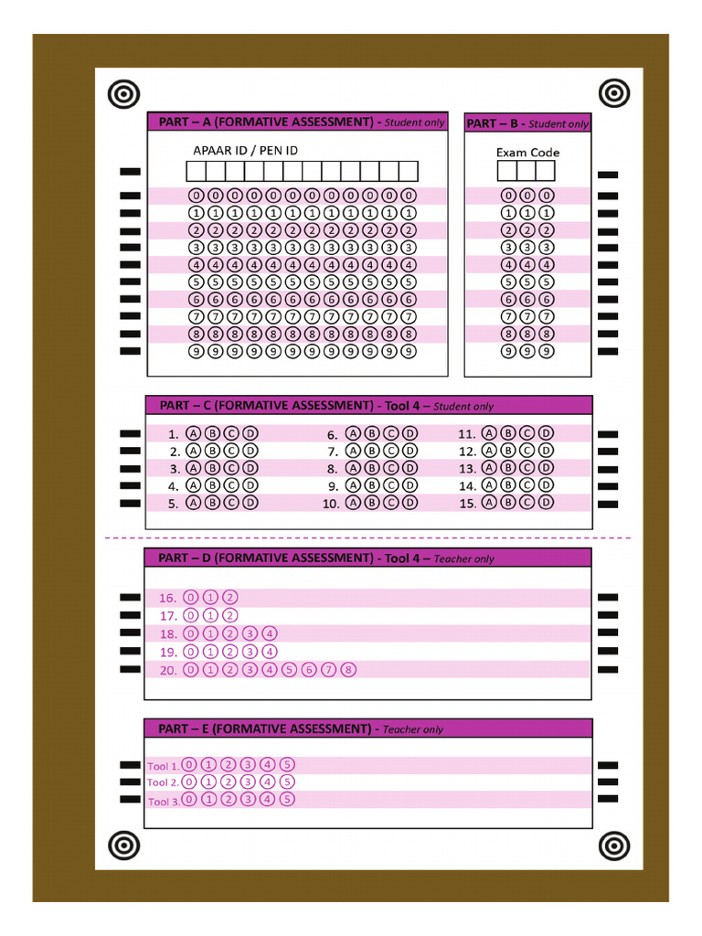 Fa Omr Model | PDF