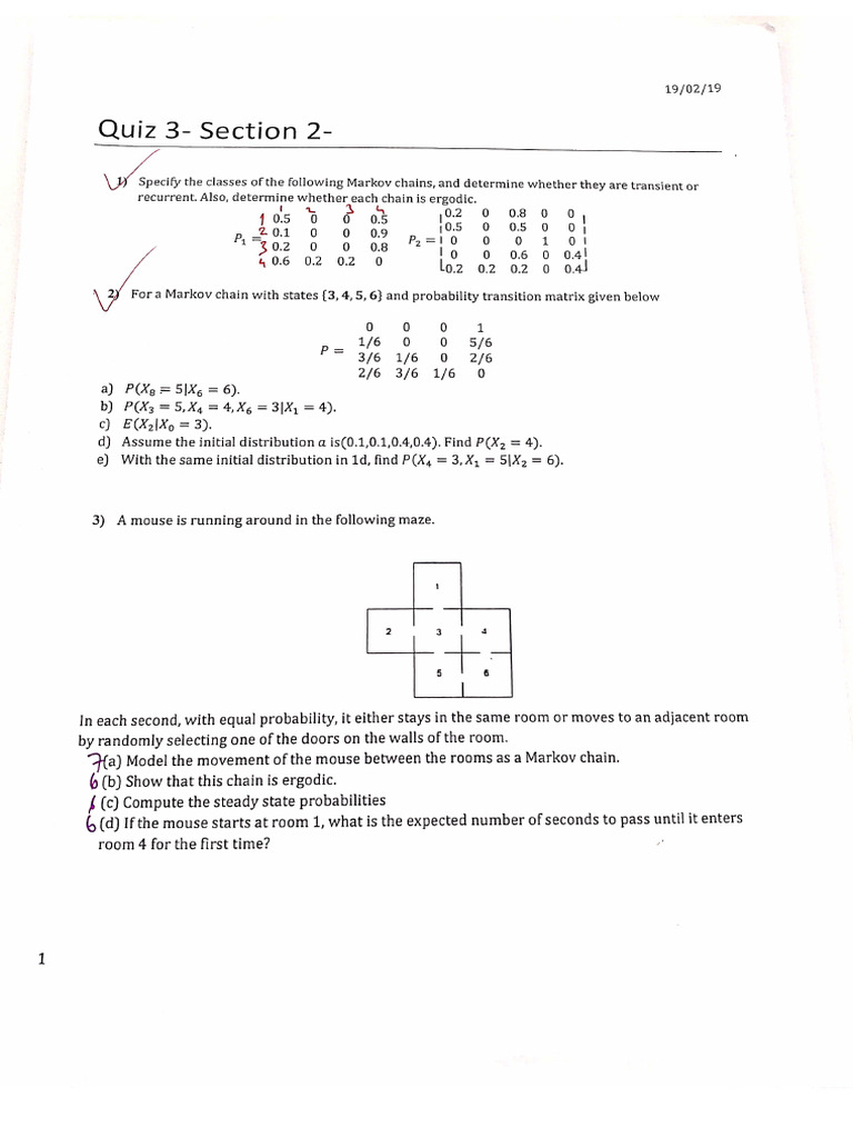 Quiz3 Section 2 | PDF
