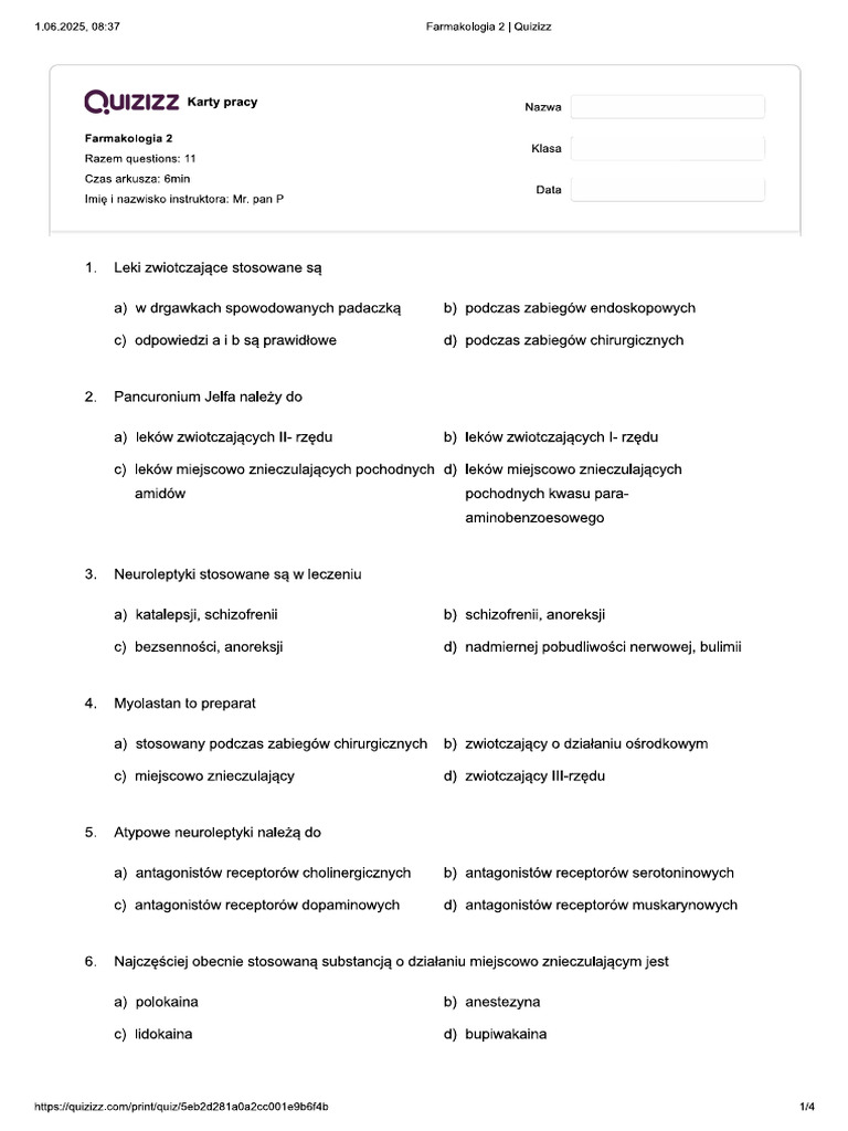 Farmakologia 2 | PDF