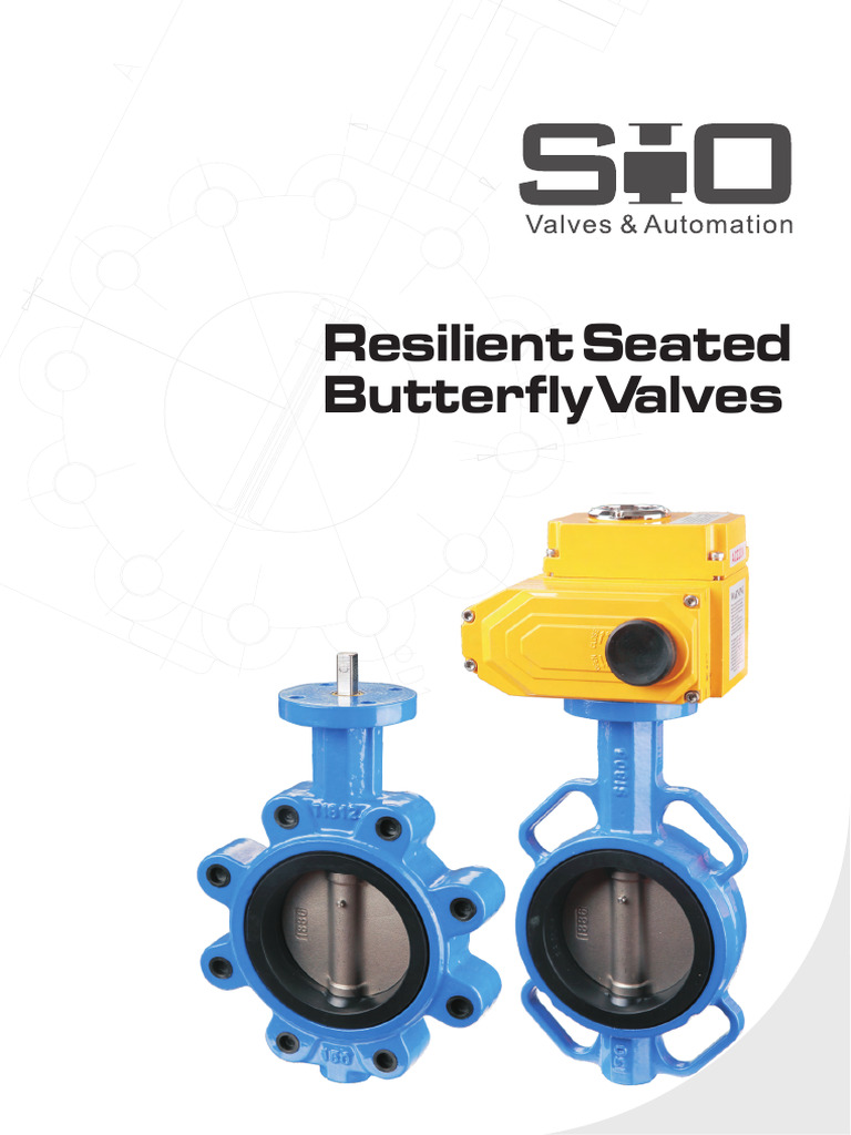 Válvula de Mariposa Con Asiento Resiliente SIO | PDF | Materials | Building Materials
