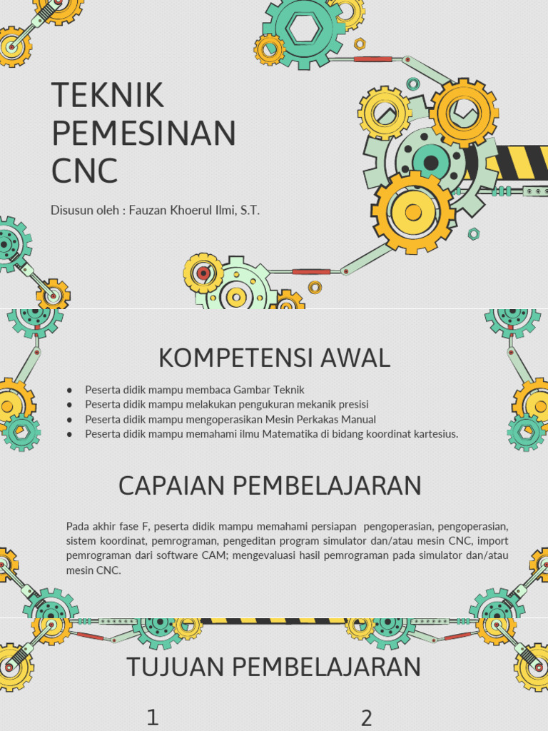 Panduan Pemrograman Mesin Bubut CNC | PDF
