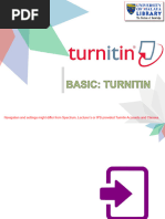 Unisa Turnitin Quick Start Guide | PDF | Turnitin | Login