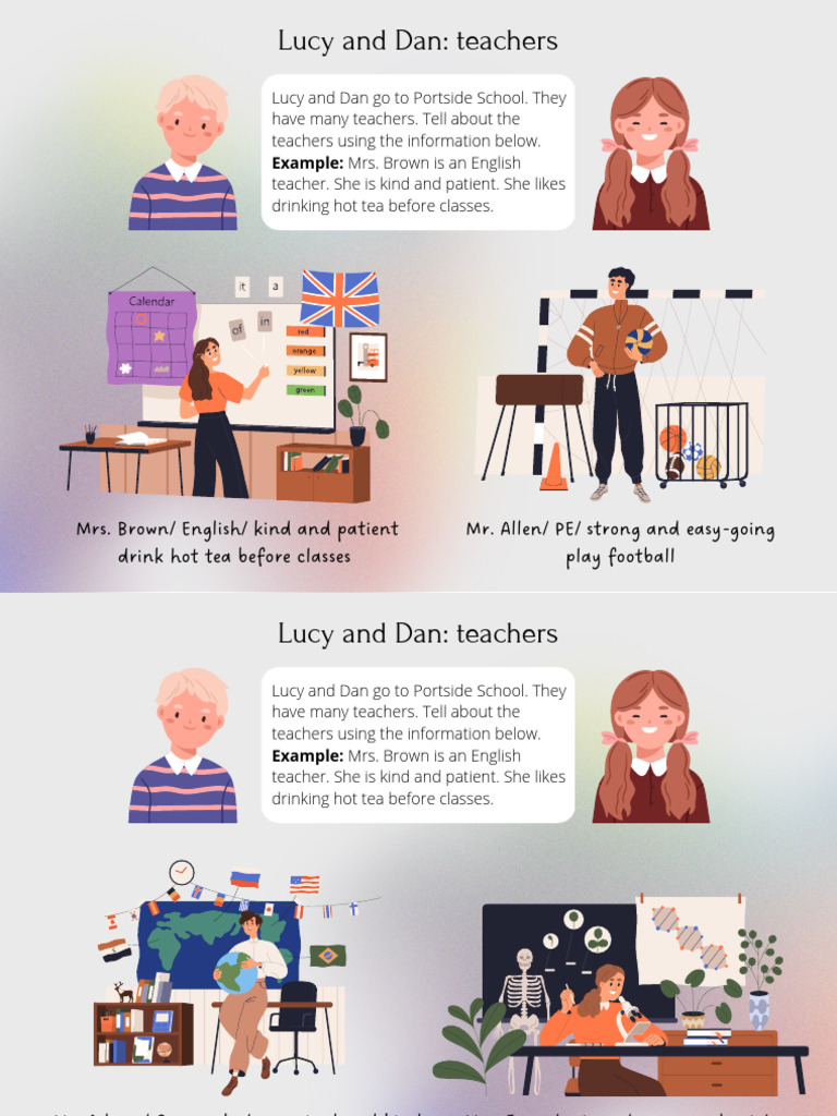 School English Lesson | PDF