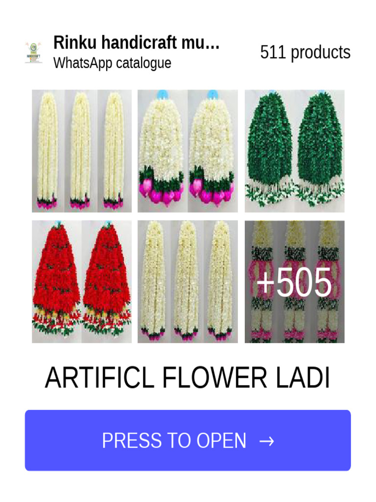 Artificl Flower Ladi | PDF