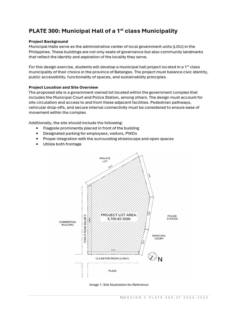 Municipal Hall Design for Batangas | PDF | Public Toilet | Mayor