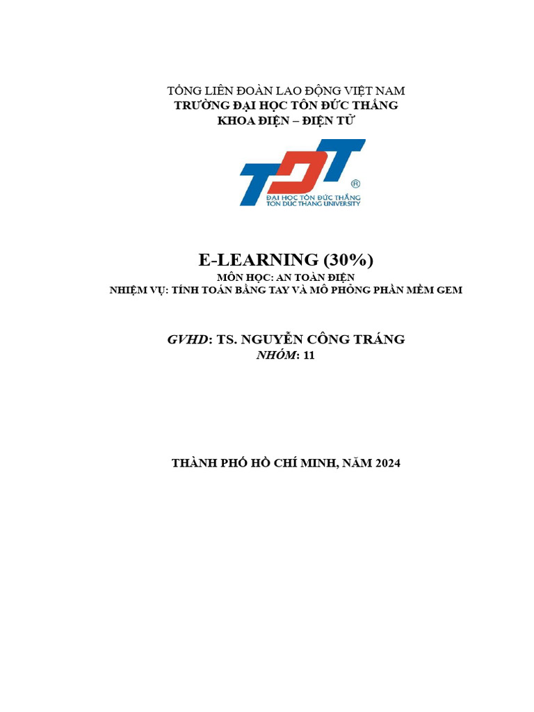 Nhom 11 - Elearning - NguyenKhanhToan | PDF
