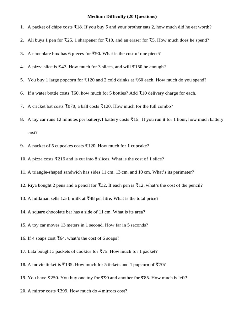 Medium Difficulty Shopping Mela | PDF | Chess Openings | Chess Theory