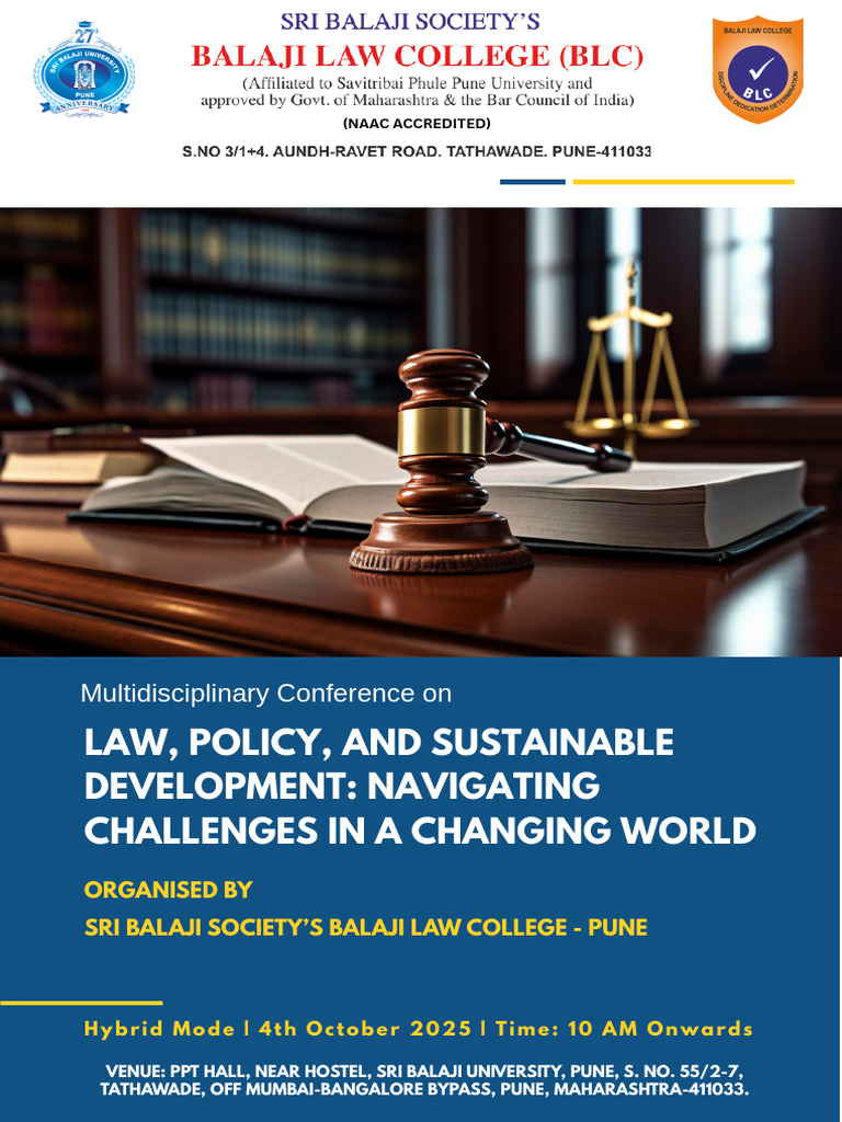 BLC Law Conference Brochure | PDF | Sustainability | Governance