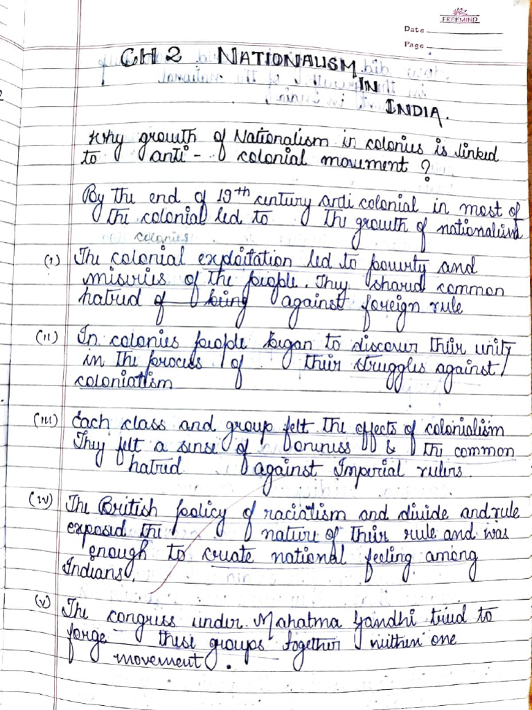 Nationalism in India | PDF